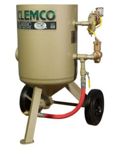 Clemco Model 2452 6.0 cuft Blast Machine CA Package with TLR 300 remot ...