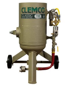 Clemco Model 1028: 0.5 cuft Blast Machine Package - AA – Woodward Equipment